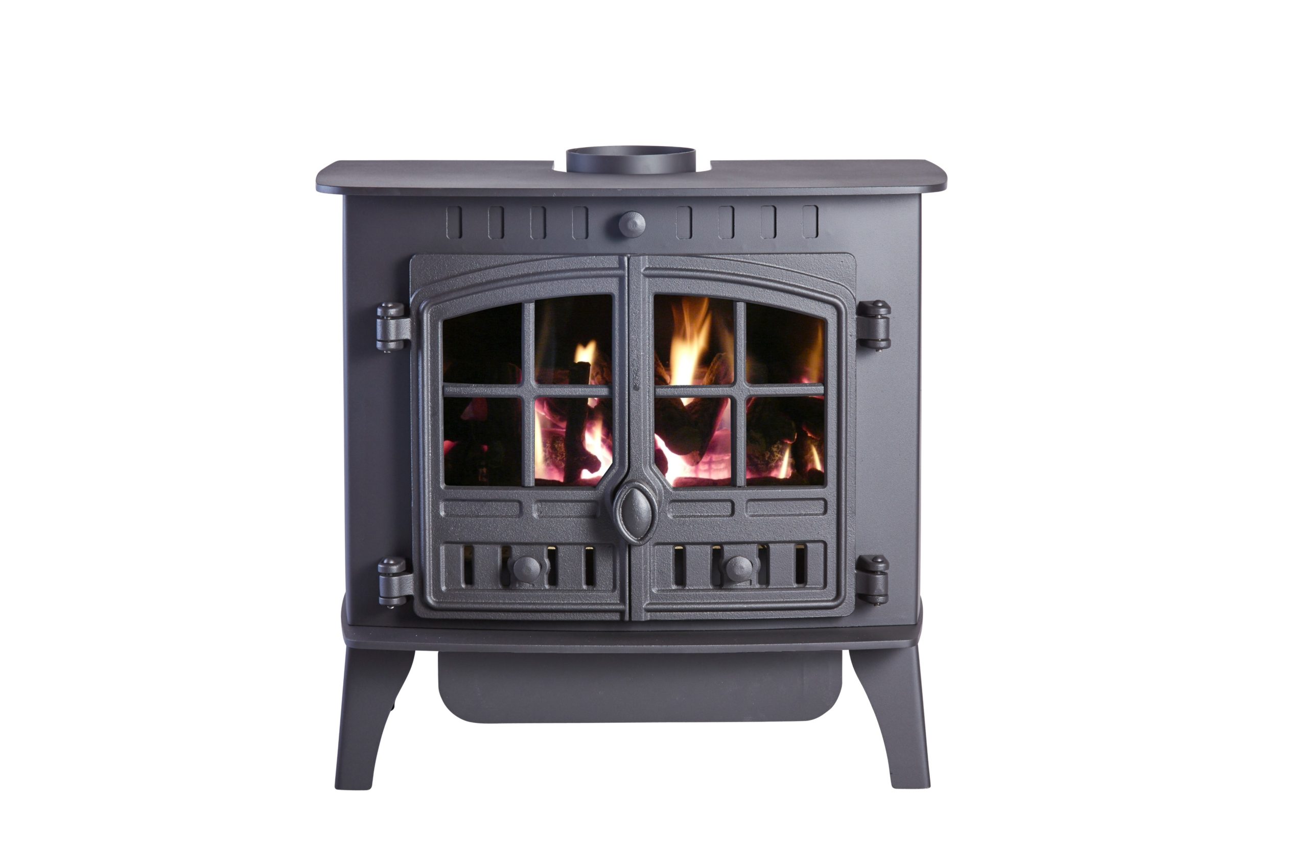 Herald 6 Natural Gas (Double Door) – Hunter Stoves