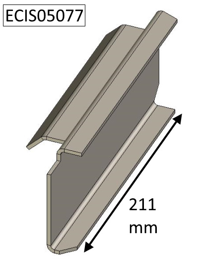 Side Plate, Left hand - Aspect 5 Slimline - ECIS05076 – Hunter Stoves