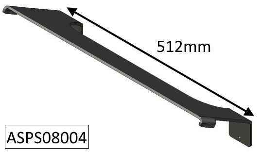 Baffle, Secondary - Aspect 8 (Eco) - ASPS08004 – Hunter Stoves